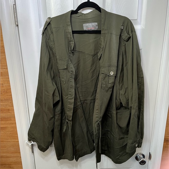torrid | Jackets & Coats | Torrid Green Light Jacket | Poshmark